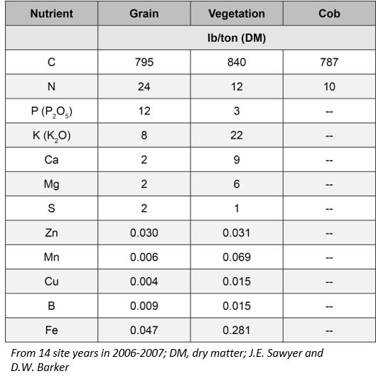 Effects of Corn Stover Removal on Nutrient Management | Crop Science US