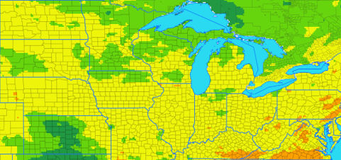 Soybean Disease Risks Maps | Crop Science US